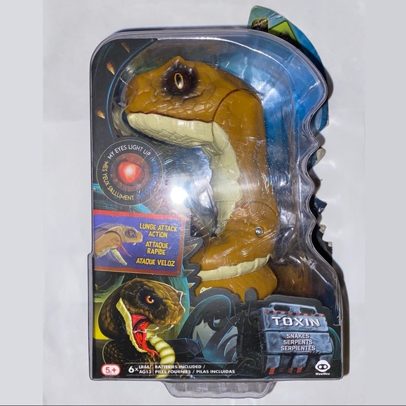 Wowwee | Toys | Wowwee Fingerlings Untamed Toxin Snake Action Figure ...